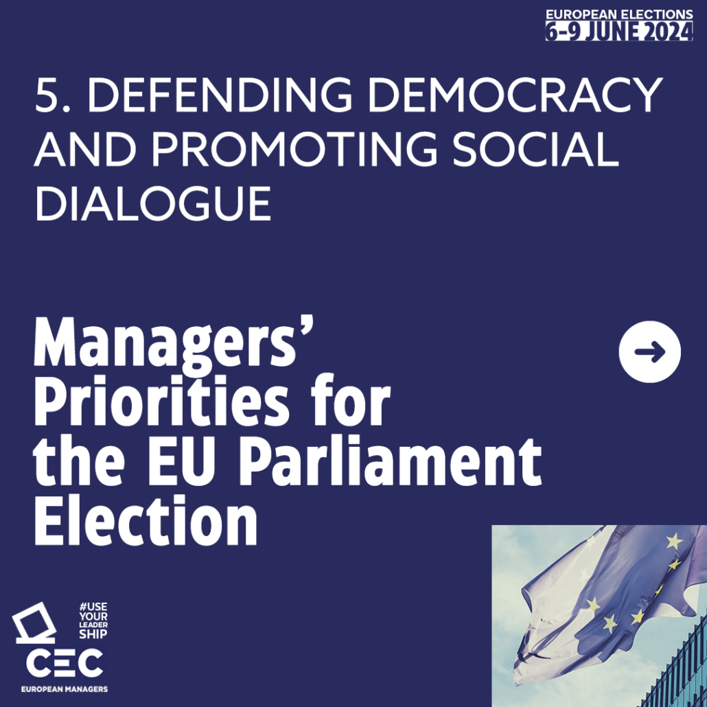 5/7 – Defending democracy and promoting social dialogue – EU Elections ...